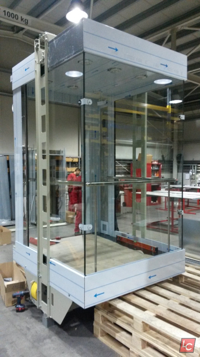 Lift Components s.r.o. | Photogallery - Lift cabins LC Exclusive Glass